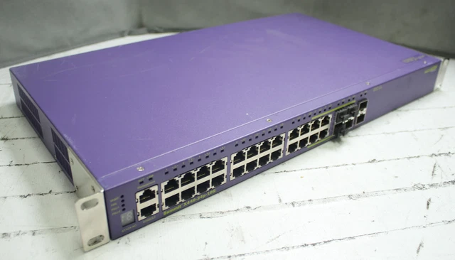 EXTREME NETWORKS SUMMIT X440-24P-10G 24-Port Gigabit Poe Switch Rack ...
