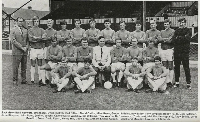 GILLINGHAM FOOTBALL TEAM Photo>1969-70 Season £3.50 - PicClick UK