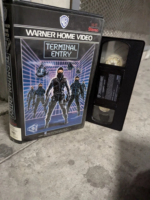 VHS TERMINAL ENTRY Rare Warner EUR 14,00 - PicClick FR