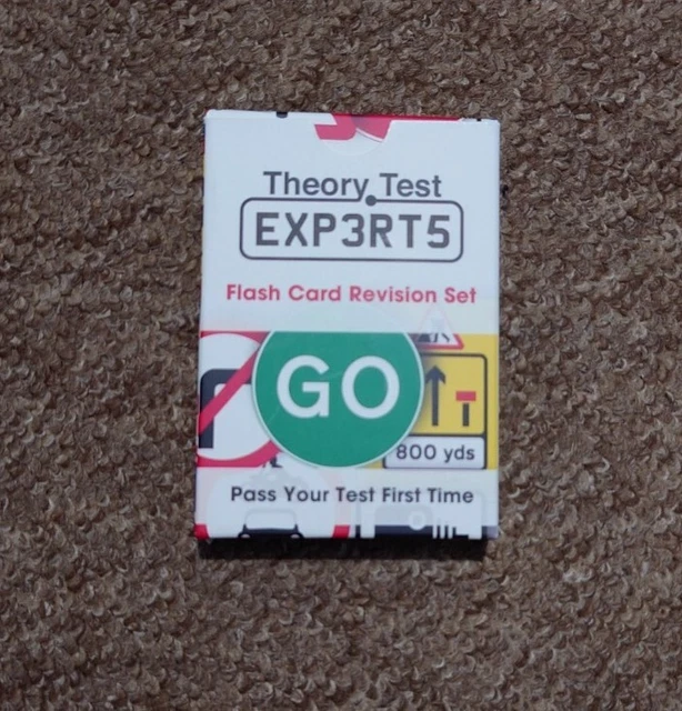 THEORY TEST EXPERTS Road Signs Flash Cards 2023 UK - Driving Instructor ...