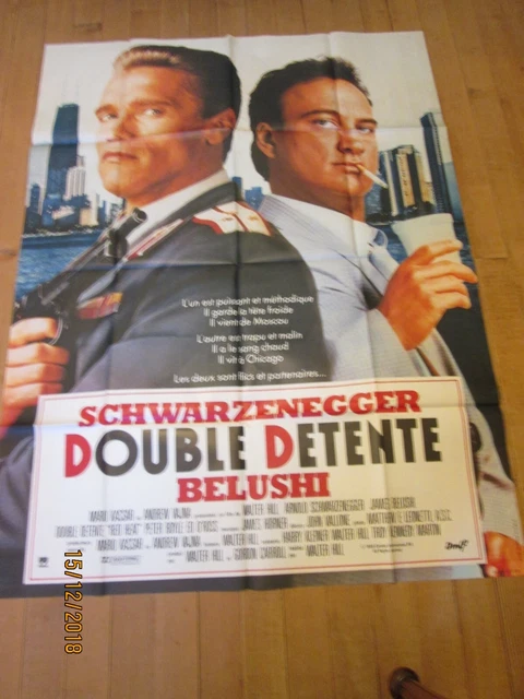 DOUBLE DETENTE SCHWARZENEGGER affiche cinéma originale F120/160 pliée année 1988 EUR 13,00 ...