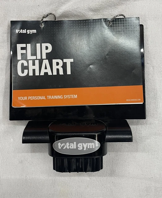 TOTAL GYM FLIP Chart with Holder and Stand EUR 23,51 - PicClick FR