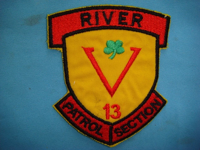 VIETNAM WAR US Navy PBR RIVER SECTION 525 Mekong Delta Patch £10.57 - PicClick UK