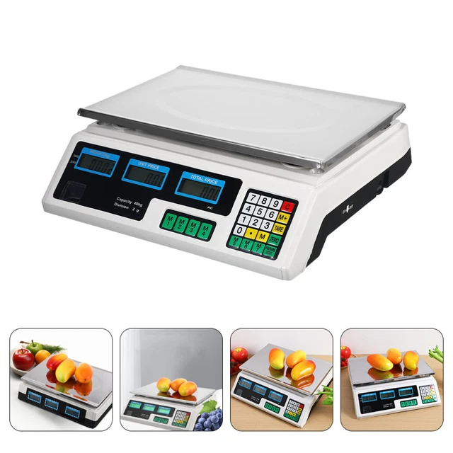 MEAT SCALE COMMERCIAL Supermarket Electronic Calculating Weighing £21. ...