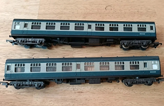 LIMA X2 Corridor Coach M25308 BR Blue/Grey, no box £1.16 - PicClick UK