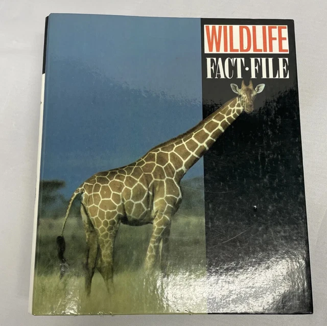 1 BINDER BOOK Wildlife Fact File Of Cards Homeschool School Learning 1-binder-book-wildlife-fact-file-of-cards-homeschool-school-learning