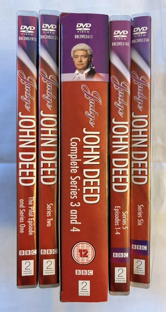 JUDGE JOHN DEED Complete Collection DVD Set - BBC Series 1 2 3 4 5 & 6 ...
