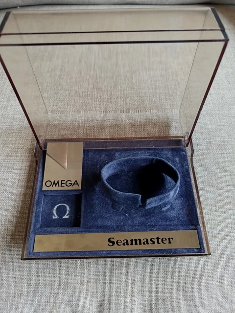 ULTRA RARE VINTAGE Omega Seamaster Becucci Watch Box 70/80S Genuine EUR ...