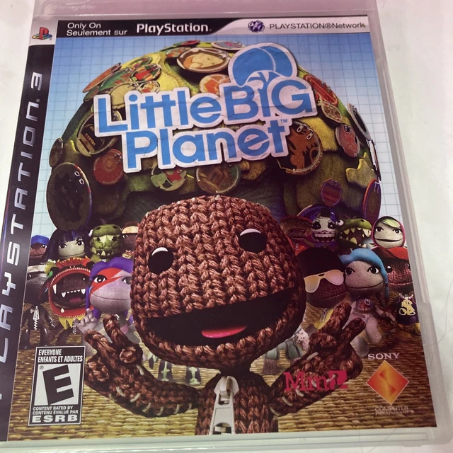 LITTLE BIG PLANET Playstation Ps3 2008 Game Case Manual Cib Complete ...