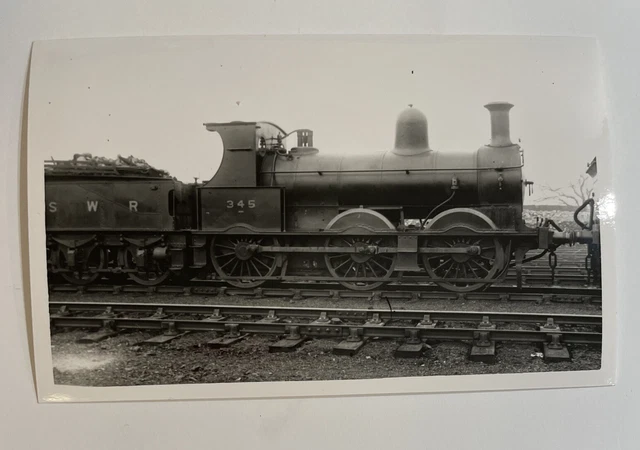 LSWR RAILWAY LOCOMOTIVE Photograph - 345 - A1076 £3.50 - PicClick UK