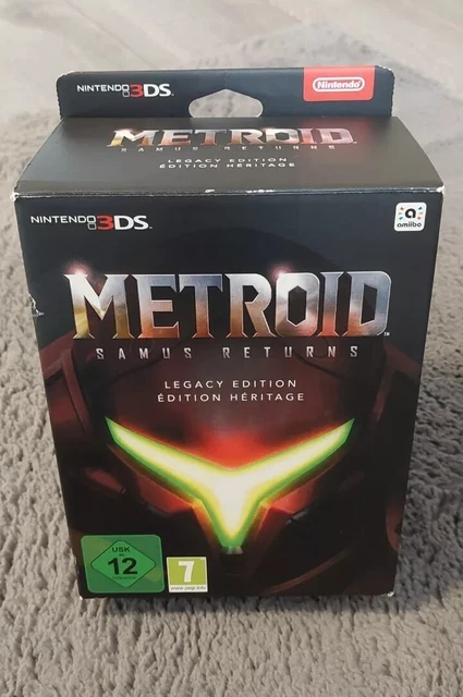 METROID SAMUS RETURNS 3DS Legacy Edition LEERKARTON EUR 36,00 - PicClick DE