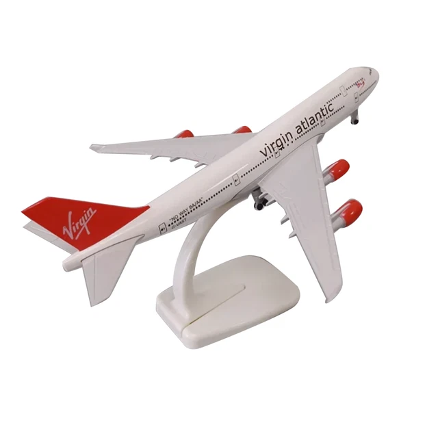 1/400 SCALE VIRGIN Atlantic B747 Alloy Plane Model Airplane Collection ...