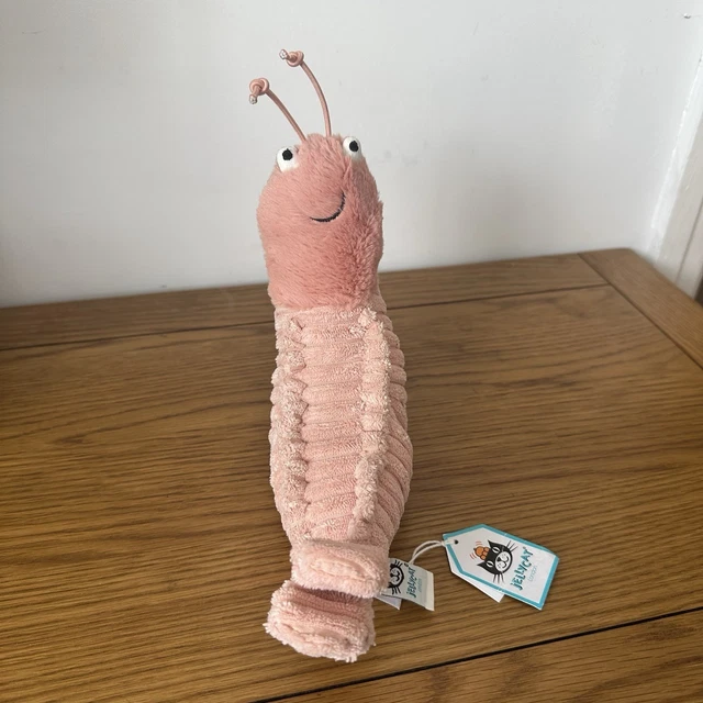 JELLYCAT - I Am Sheldon Shrimp - Soft Plush Toy Collectable BNWT tags £ ...