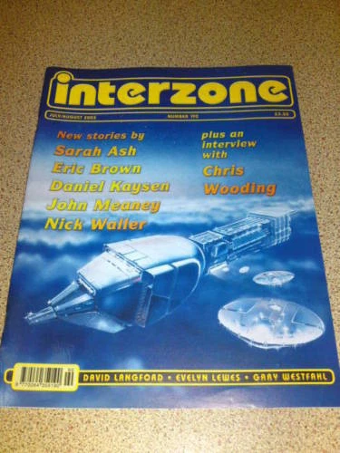 INTERZONE (SCI-FI) - CHRIS WOODING - July-Aug 2003 #190 EUR 8,52 - PicClick IT