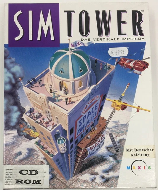 SIM TOWER: DAS Vertical Imperium PC CD-ROM EUR 100,00 - PicClick IT