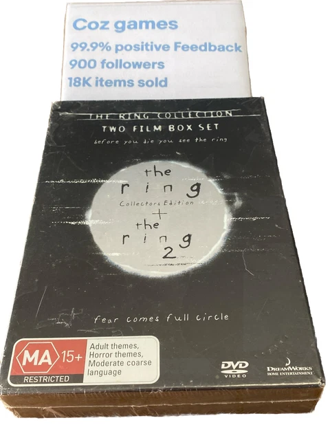 THE RING COLLECTION Two Film DVD Box Set REGION 4 Brand New & Sealed 2 ...
