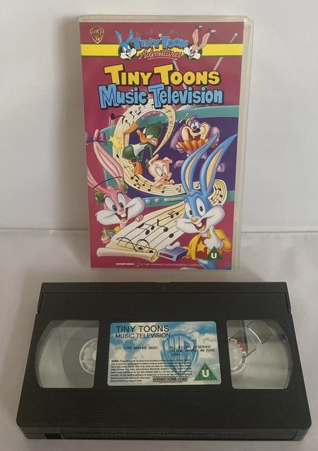TINY TOONS MUSIC Television - VHS VIDEO TAPE - Tiny Toons Adventures £9 ...
