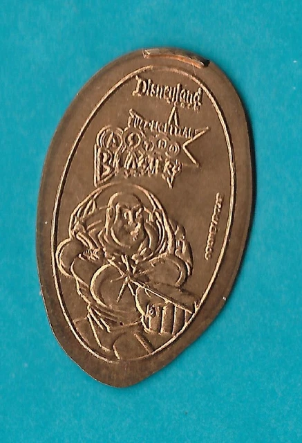 COPPER NOT ZINC Buzz Lightyear Astro Blaster Dlr Pressed Penny Disney ...