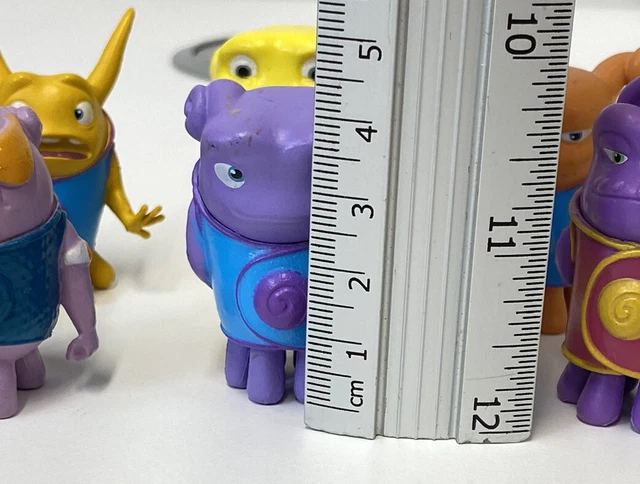 8 X DREAMWORKS Home Movie Alien Boov Oh Figures Mini PVC 4cm Netflix £ ...