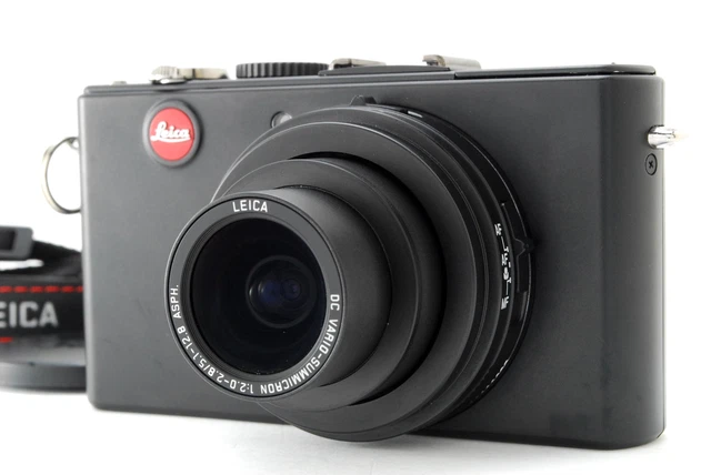 🎦TESTED[NEAR MINT] LEICA D-LUX 4 Digital Compact Camera Black 10.1MP ...