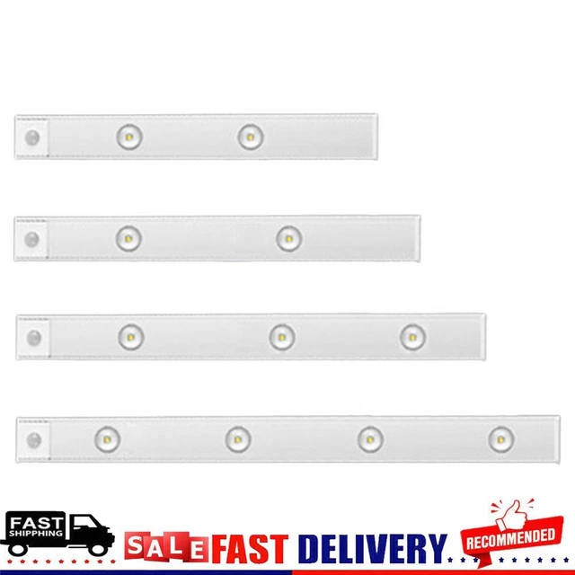 LED STRIP LIGHT Brightness Adjustable Rechargeable Kitchen Cabinet ...