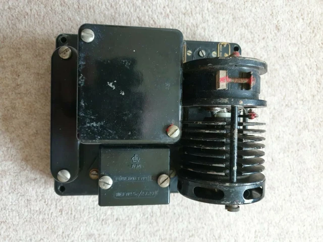 WW2 RAF AIRCRAFT 5U/2702. Voltage regulator, used to control aircraft ...