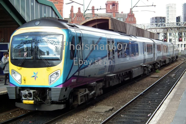 CLASS 185 185106, 3 car DMU, in Transpennine Express at Manchester ...