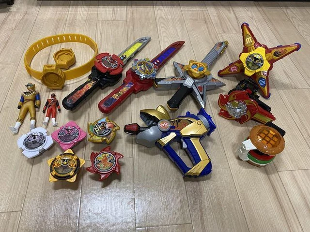 POWER RANGERS NINJA Steel Ninninger Morpher Figure Shuriken 15p set ...