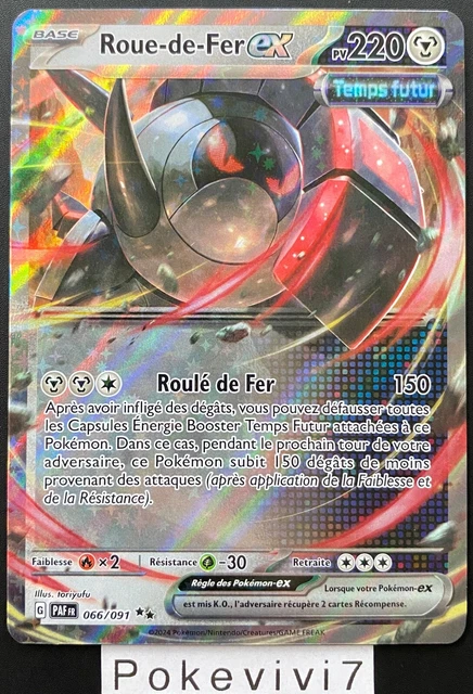 CARTE POKEMON ROUE-DE-FER 066/091 EX EV4.5 Destinées de Paldea PAF FR NEUF EUR 3,90 - PicClick FR