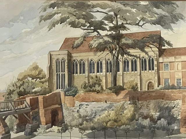 ELTHAM PALACE BY South African artist Doreen Shimwell ~ A beautiful ...