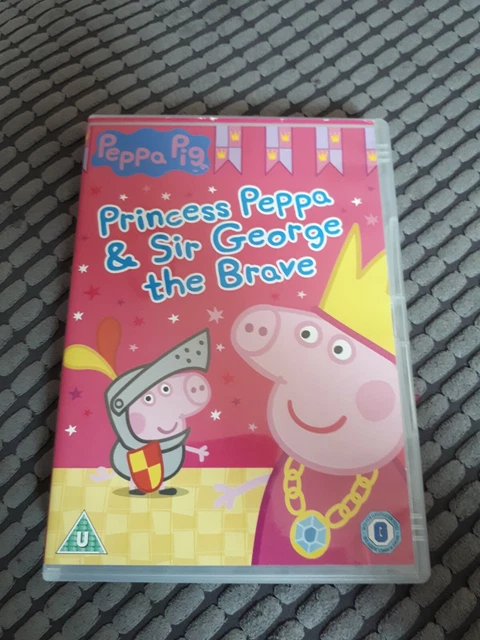 PEPPA PIG PRINCESS Peppa And Sir George The Brave DVD £1.50 - PicClick UK