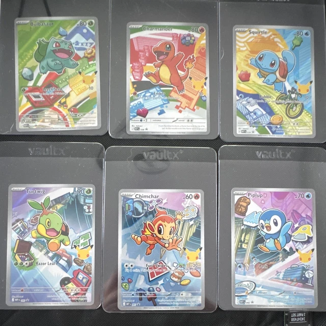 FIRST PARTNER ILLUSTRATION Collection Series 1 Pokemon TCG set of 6 NM🔥 ...