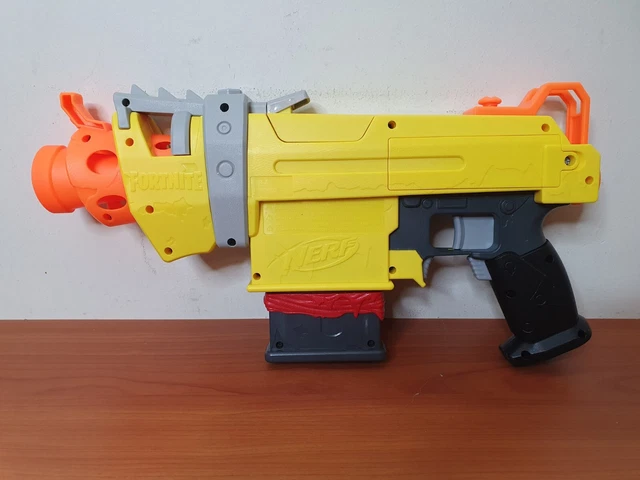 RARE NERF FORTNITE X SMG-L Submachine Gun Legendary Motorized Dart ...