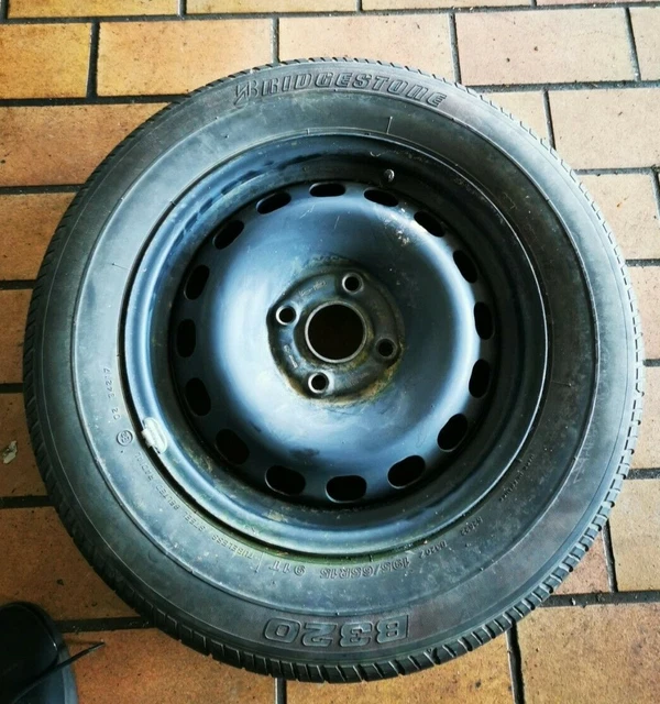 ORIGINAL AUDI 80 B4 replacement wheel emergency wheel steel rim 6Jx15 ...