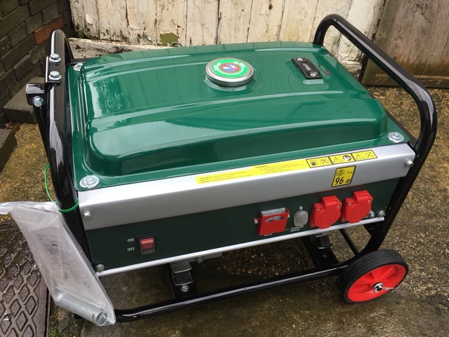 USED ONCE! - petrol generator 2800W - parkside £135.00 - PicClick UK