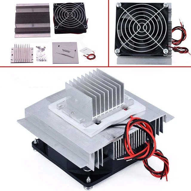 THERMOELECTRIC PELTIER REFRIGERATION Cooling System Module 12V 6A DIY ...