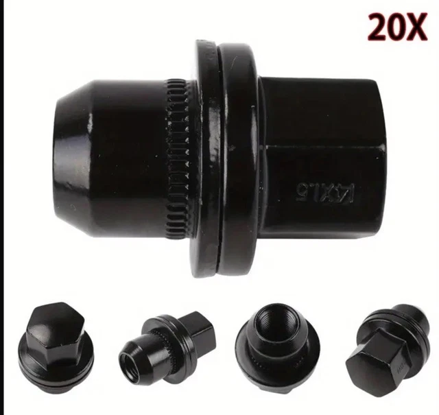 RANGE ROVER VOGUE - ALLOY WHEEL NUTS SET L405 L322 LAND ROVER DISCOVERY ...