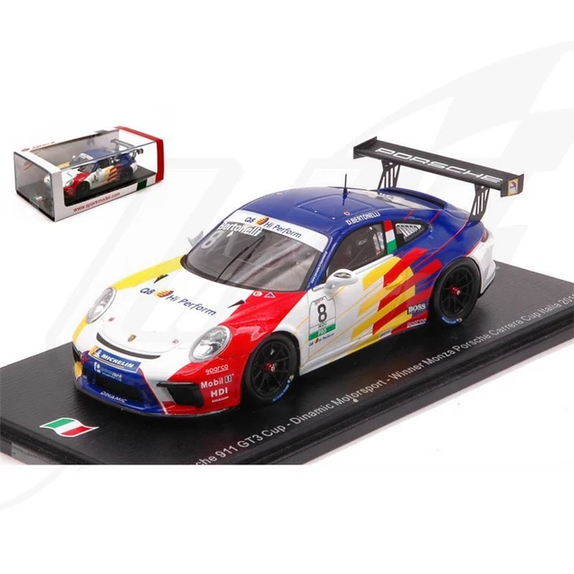 [FR] SPARK MODEL PORSCHE 911 GT3 N.8 WINNER MONZA CUP ITALIA 2019 DIEGO ...