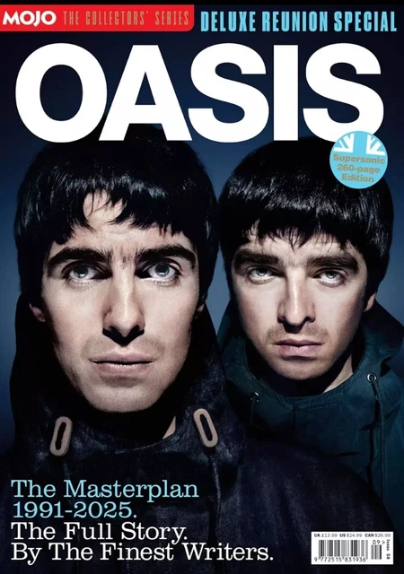 OASIS - MOJO Magazine Collectors Series - 2025 Reunion Special £10.00 ...