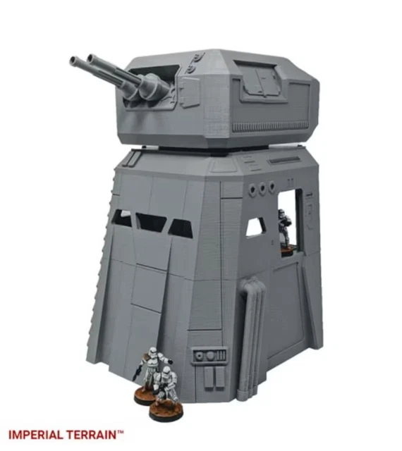 STAR WARS LEGION 40K Compatible Terrain - Imperial MK88 Laser Tower £38 ...