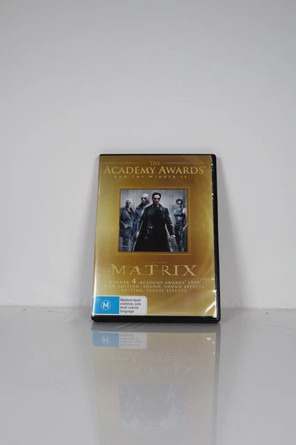 THE MATRIX DVD Region 4 Keanu Reeves Laurence Fishburne Hugo Weaving ...