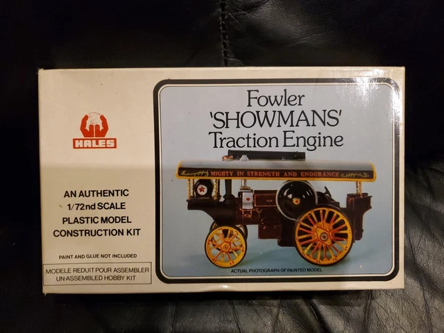 HALES FOWLER SHOWMANS Traction Engine 1/72nd Scale Model Kit £10.00 ...