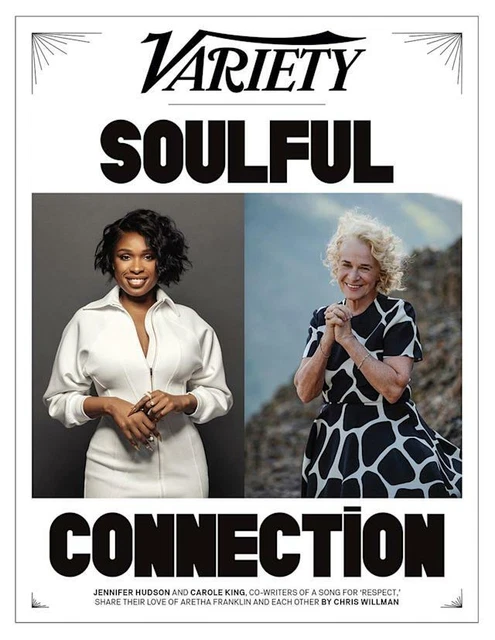VARIETY MAGAZINE 4 Août 2021 Soulful Connection Jennifer Hudson Carole ...