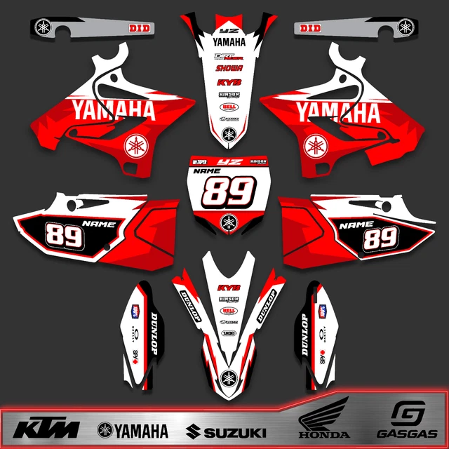 2015 2016 2017 2018 2019 2020 2021 YZ 125 250 Graphics Kit YAMAHA YZ125 ...