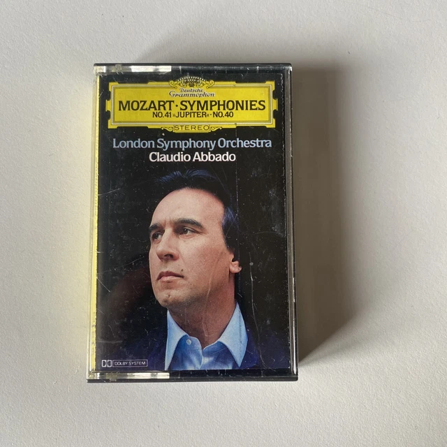 MOZART SYMPHONIES LONDON Symphony Orchestra Claudio Abbado Cassette 19890 EUR 7,99 - PicClick FR