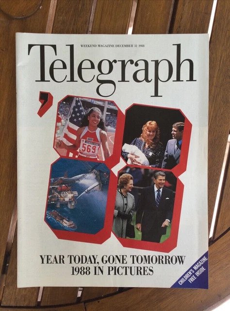 SUNDAY TELEGRAPH WEEKEND Magazine December 31 1988 £2.50 - PicClick UK