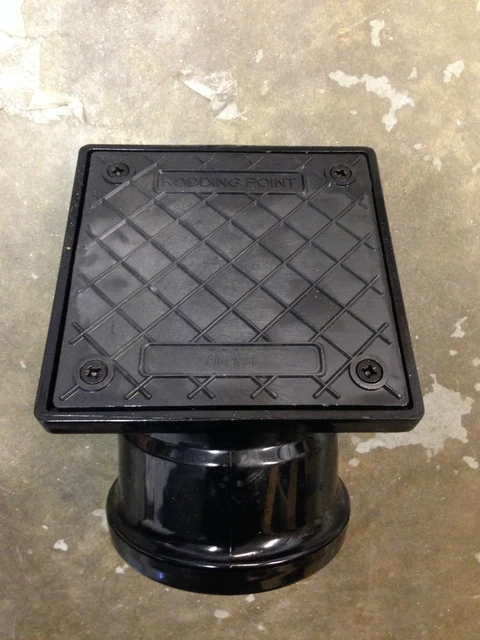 110MM UNDERGROUND DRAINAGE Square Rodding Eye - FloPlast £27.24 ...