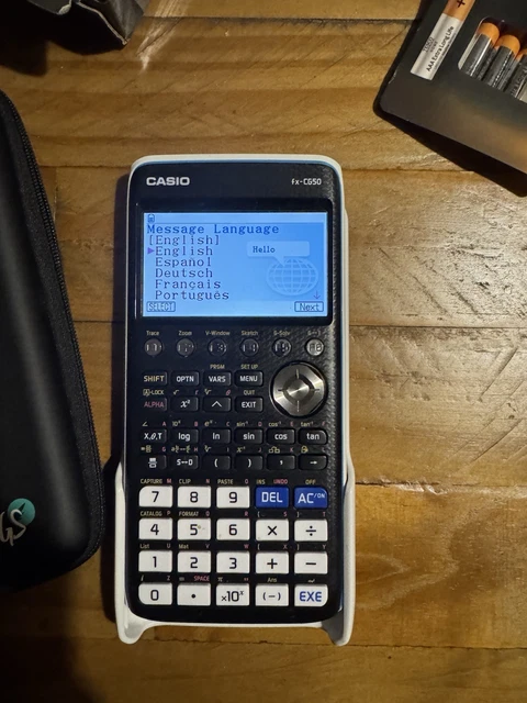 CASIO FX-CG50 GRAPHIC Calculator With Case £34.24 - PicClick UK