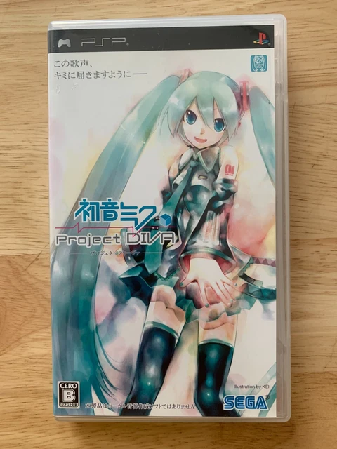 HATSUNE MIKU PROJECT Diva - Sony Psp Playstation Portable - JAP ...