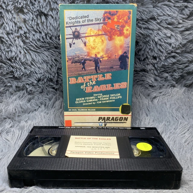 BATTLE OF THE Eagles VHS Tape 1984 Paragon Video Excel Telemedia ...